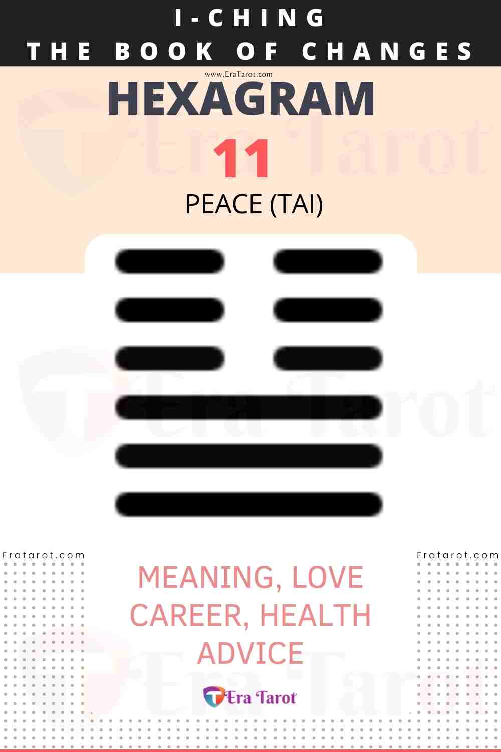 i ching hexagram 11 – Peace (tai): meaning, love, career, health ...